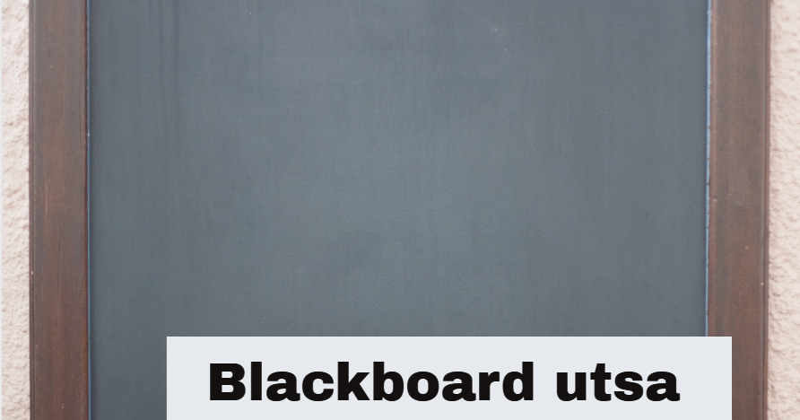 Blackboard utsa - Tech Ny Time